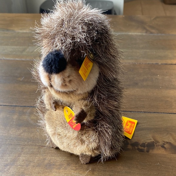 steiff | Toys | Steiff Joggi Hedgehog Sixinch Plush Hedgehog Stuffed ...